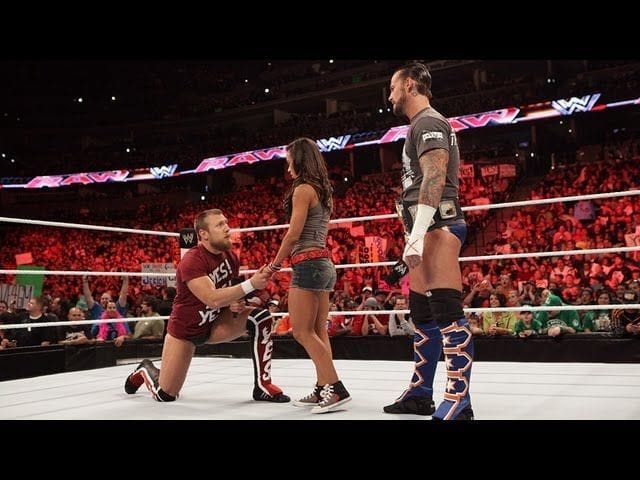 Former WWE Champion once proposed to AJ Lee in front of CM Punk