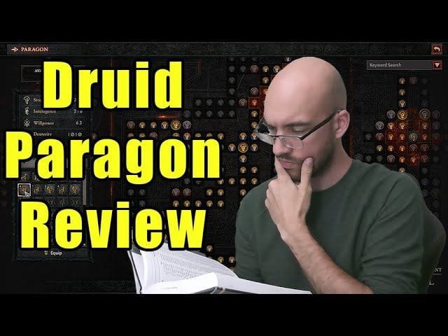 5 best rare Paragon Nodes for Druids in Diablo 4