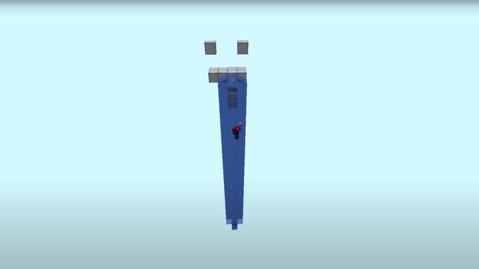 How to build downward in Minecraft?
