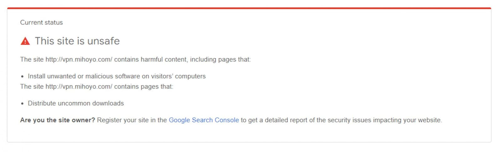 Google flags official miHoYo website as malicious following a ...