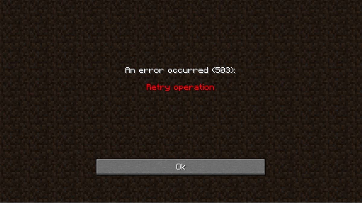 How To Fix Minecraft Error Codes 504 And 503