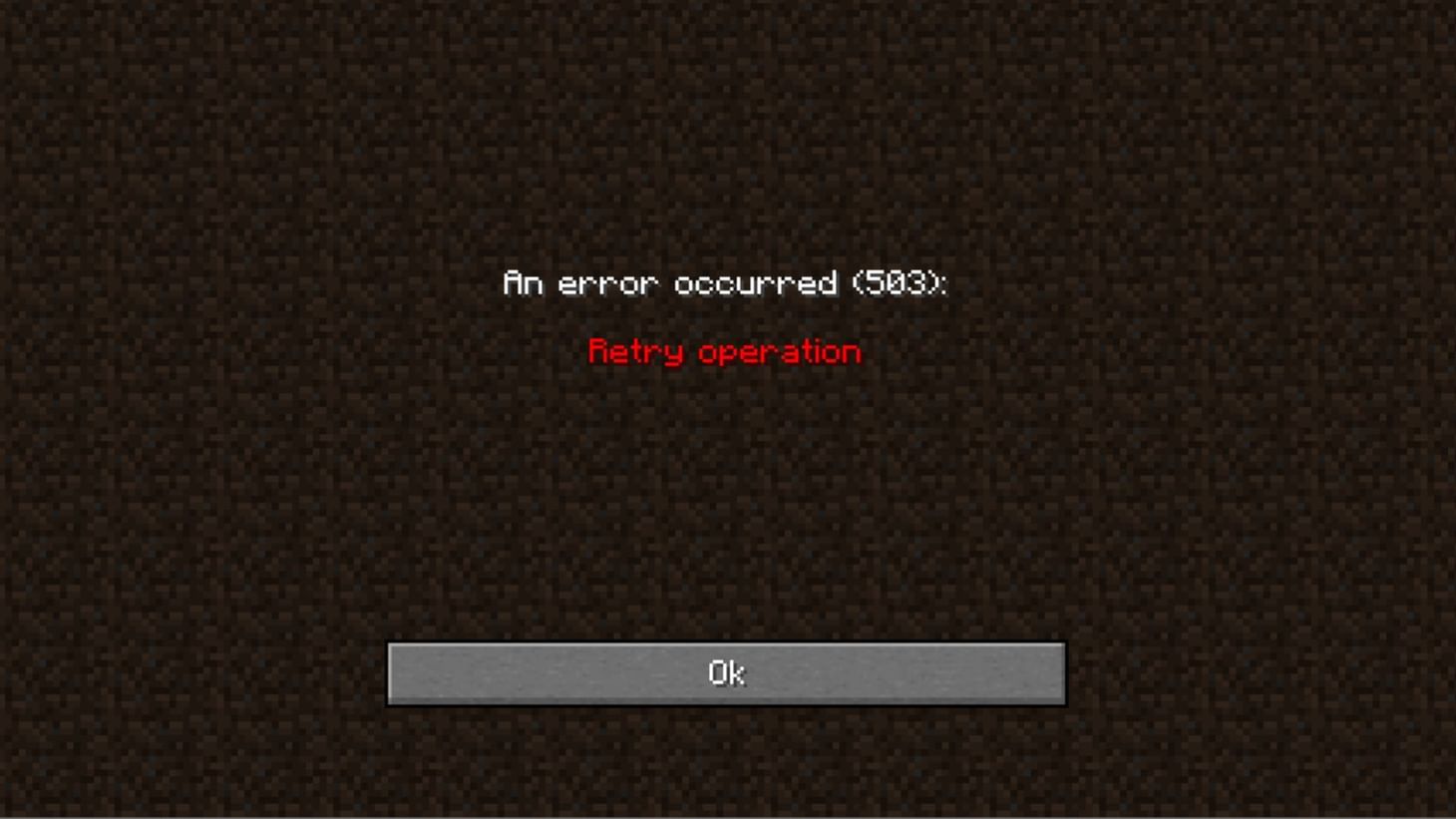 How to fix Minecraft error codes 504 and 503?