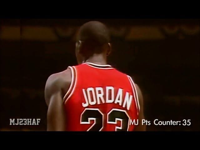 Watch: A spectacular montage of Michael Jordan making his most athletic ...
