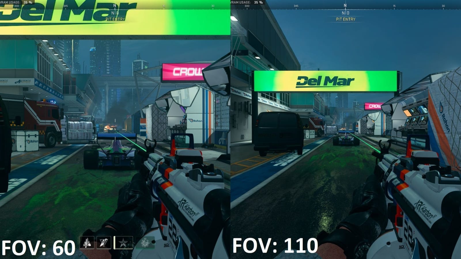 What are the best FOV settings for Warzone 2 in Season 4 Reloaded?