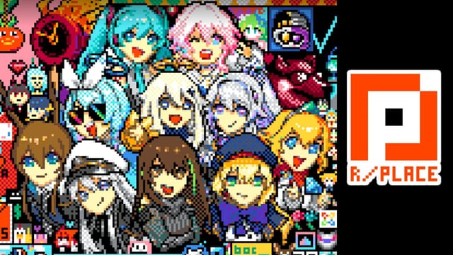 Every Genshin Impact r/place artwork in 2023: Ayaka, Alhaitham, Paimon ...