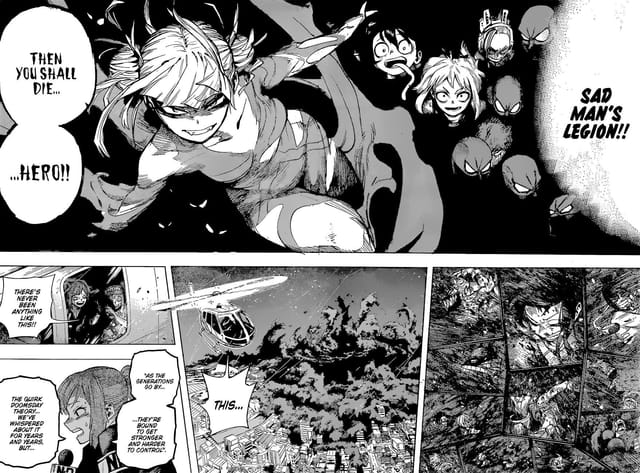 My Hero Academia chapter 394 spoilers and raw scans: Ochaco vs Toga ...