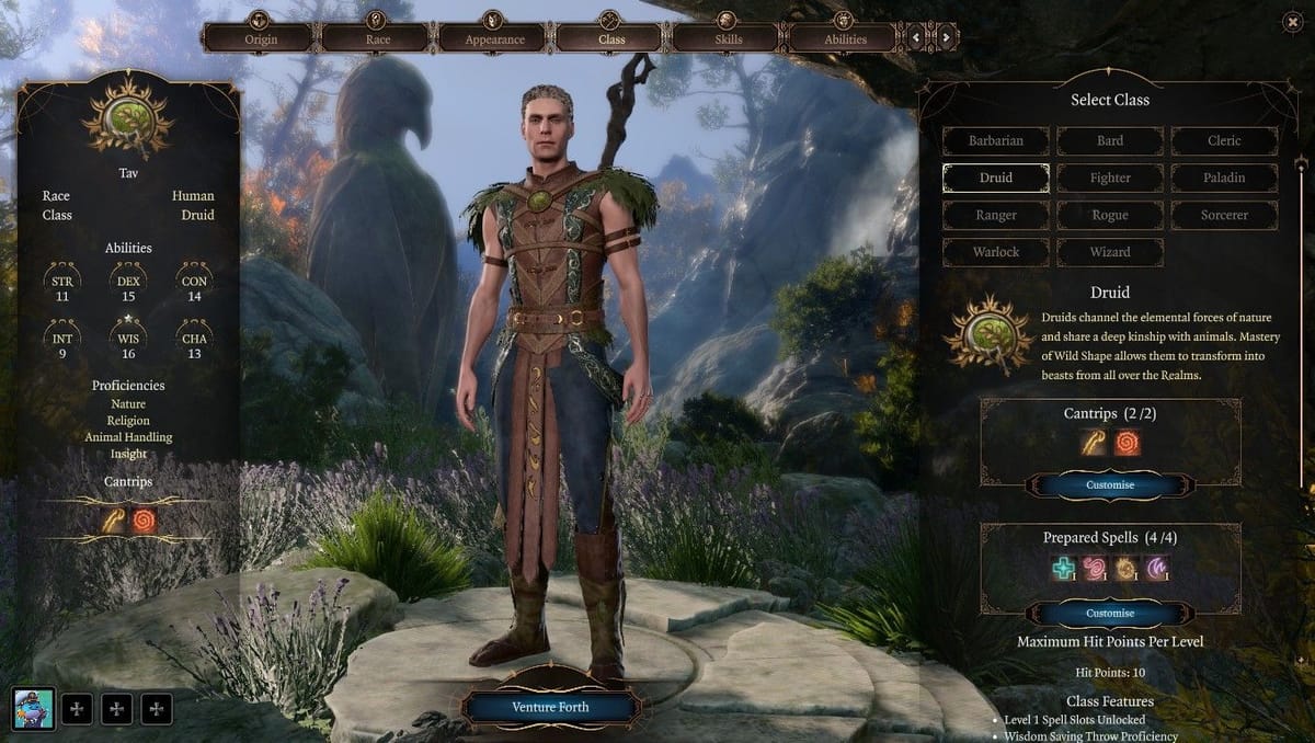 Baldur's Gate 3: All classes explored