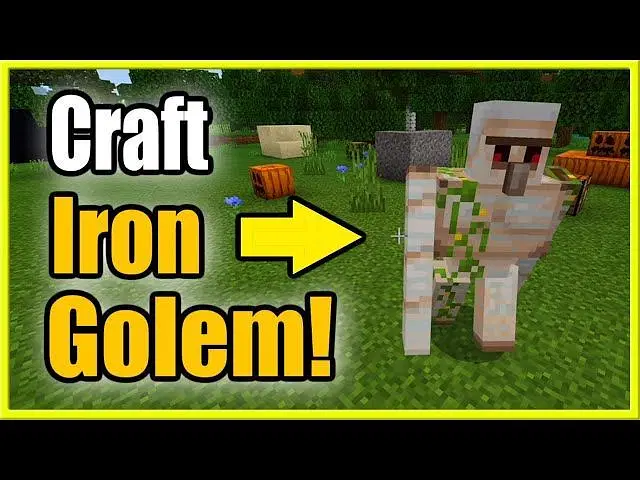 Iron Golem How To Tame Spawning Behavior