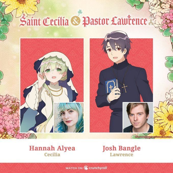 Crunchyroll announces Saint Cecilia and Pastor Lawrence English dub ...