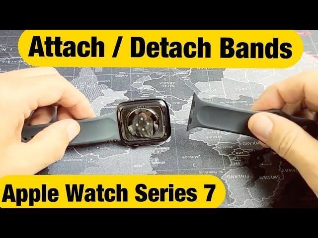 How to change Apple Watch band?