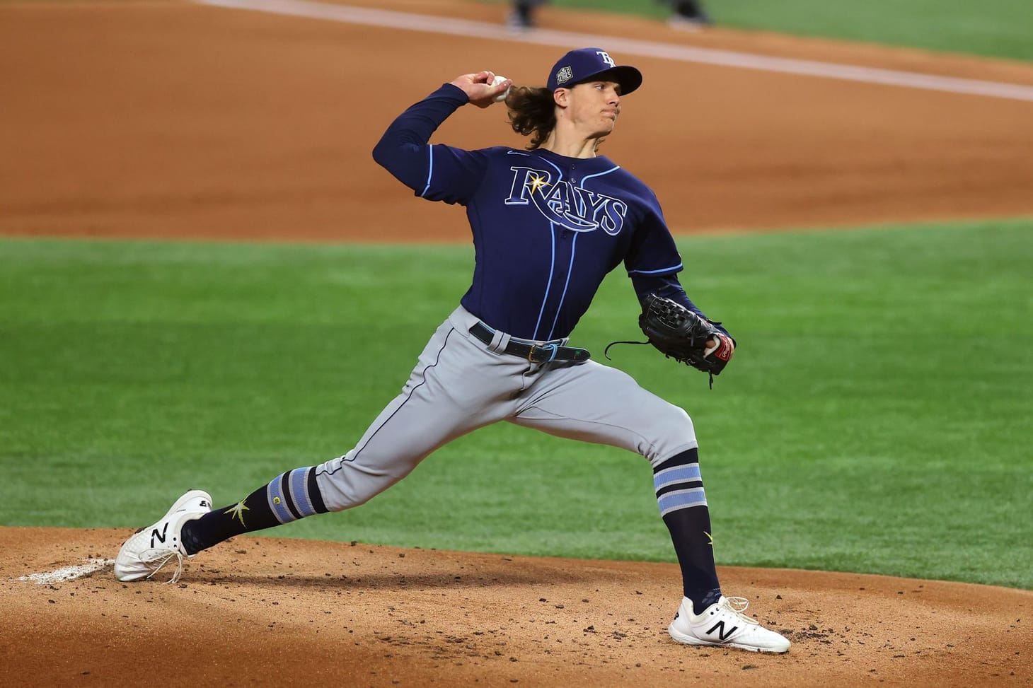MLB fans freak out over Tampa Bay Rays pitcher Tyler Glasnow's striking ...