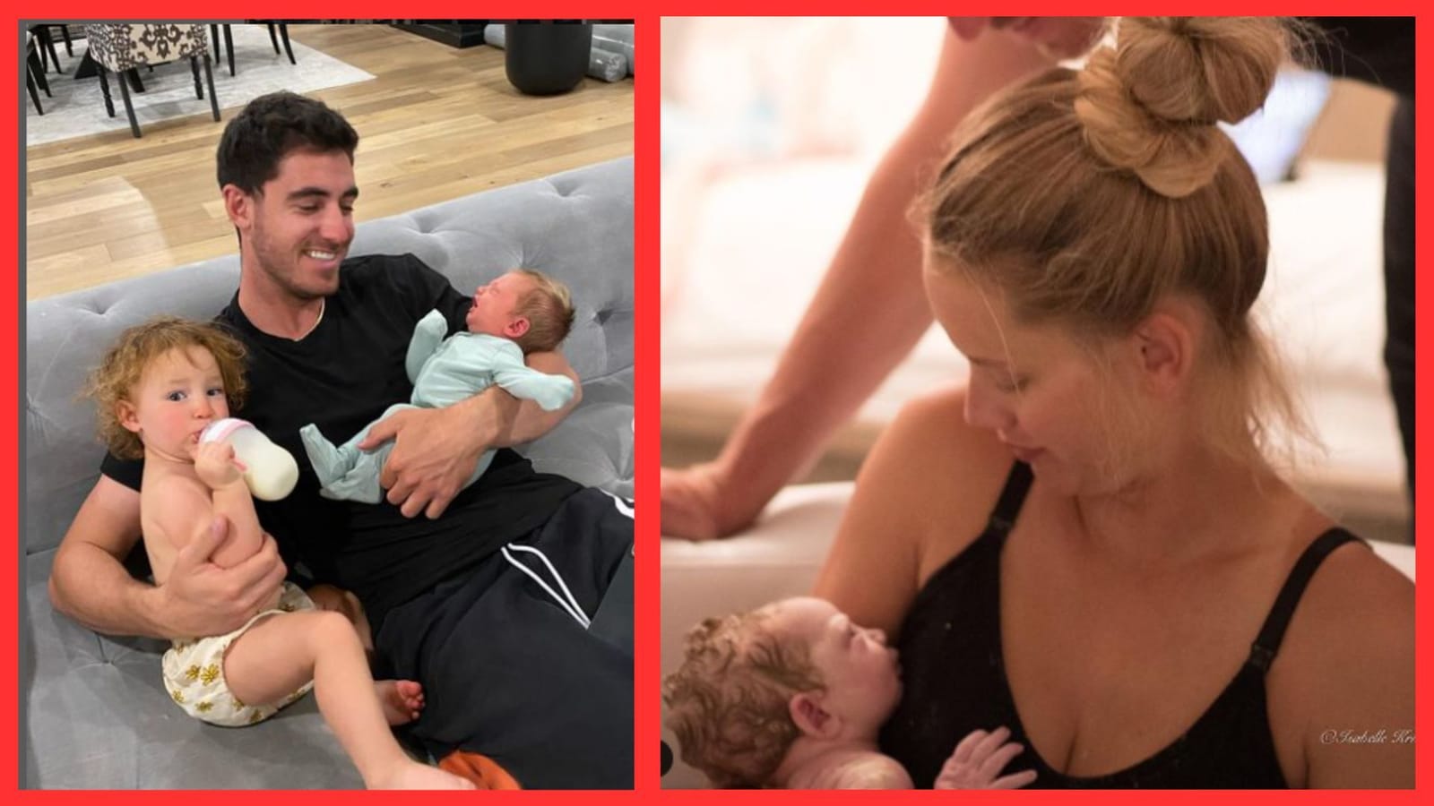 Cody Bellinger: Chase Carter and Cody Bellinger toast their ...