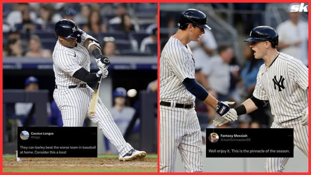 MLB Twitter roasts Yankees after win vs Royals: "Pinnacle of the season"