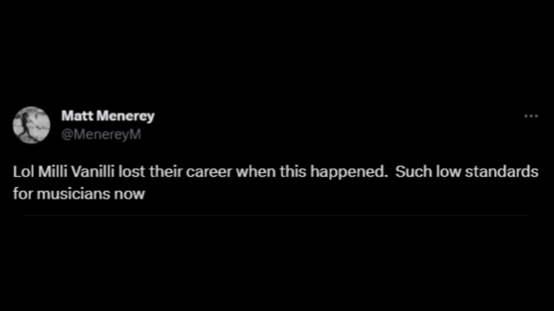 "Such low standards for musicians now": Milli Vanilli lip sync scandal ...