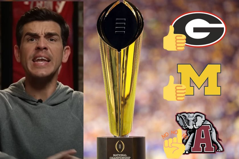 Jake Crain gives his take on Nick Saban's Alabama being ranked 3rd in ...