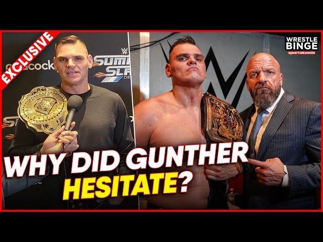 Gunther reveals why he was hesitant to sign with WWE (Exclusive)