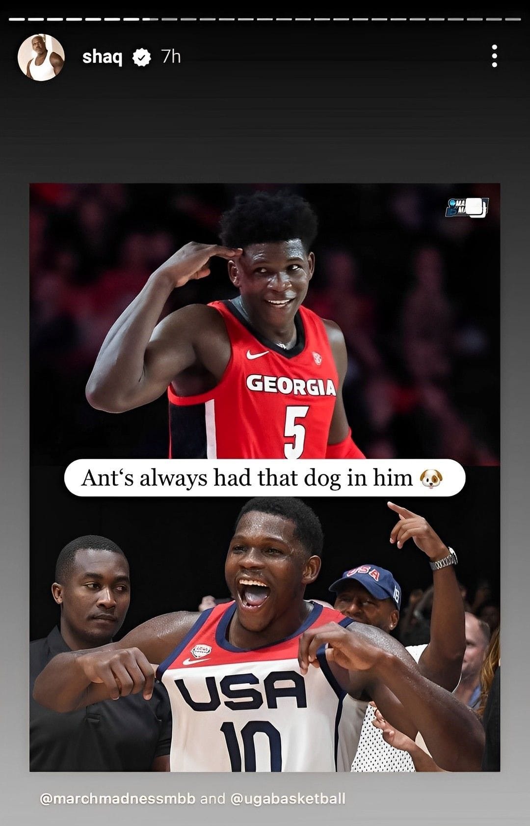 "Always had that dog in him" - Shaquille O'Neal throws his support ...