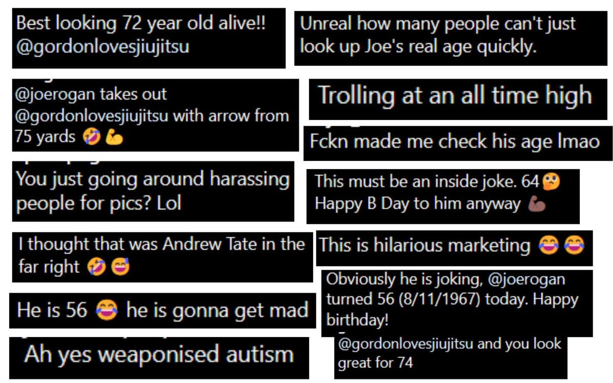 Gordon Ryan: "This must be an inside joke" - Gordon Ryan wishing Joe ...