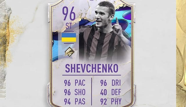 Andriy Shevchenko Cover Star Icon SBC: FIFA 23 Andriy Shevchenko Cover Star Icon SBC - Cheapest ...