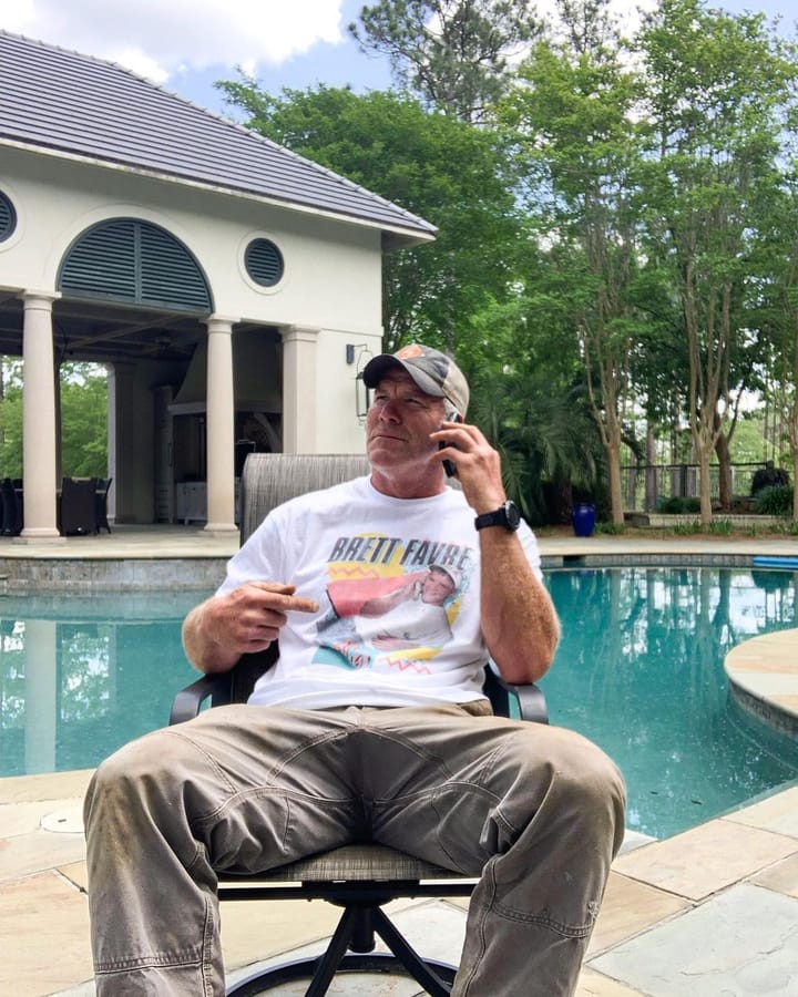 How old was Brett Favre when he retired?