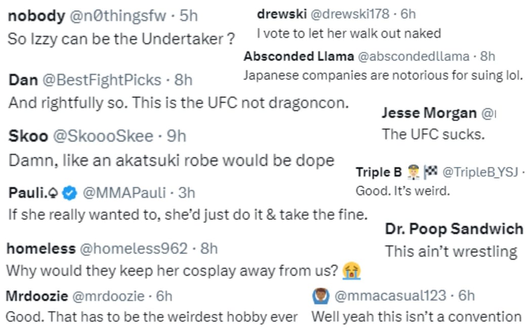 "Izzy can be the Undertaker?" - UFC not allowing Polyana Viana to walk ...