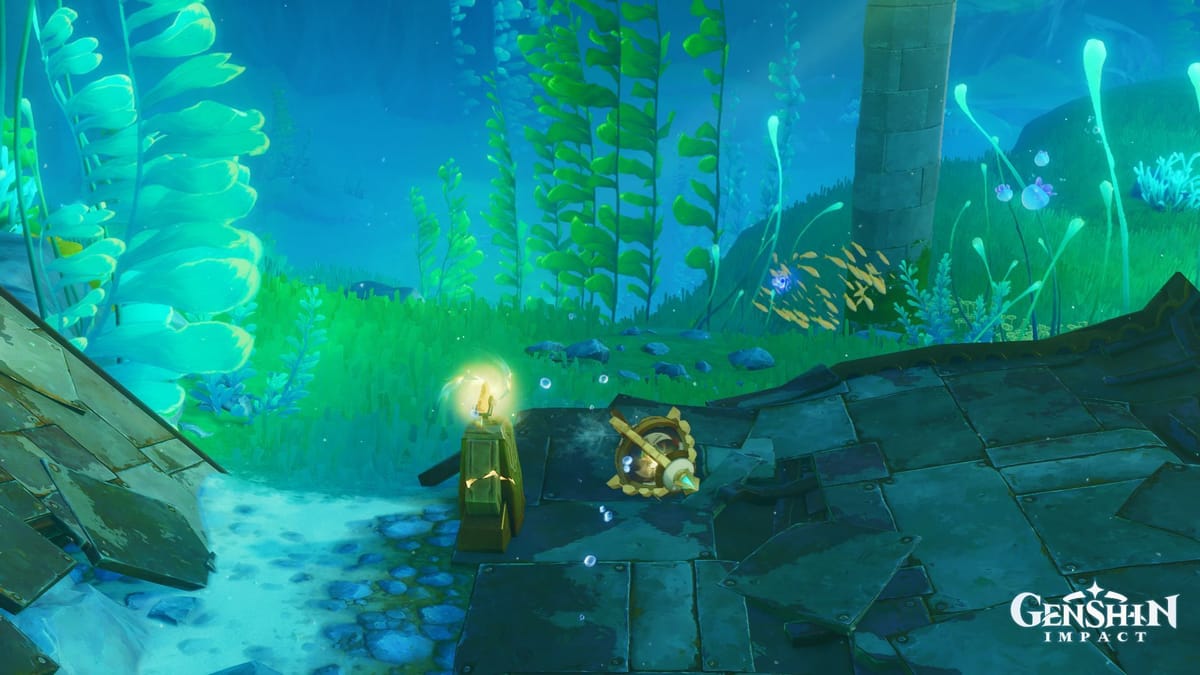 Where to find Fishnado in Genshin Impact: Fontaine underwater fish location