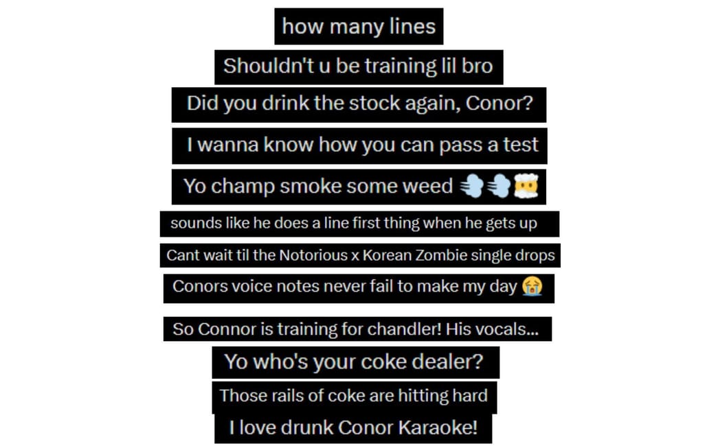 “How many lines” - Conor McGregor once again confuses MMA fans by ...