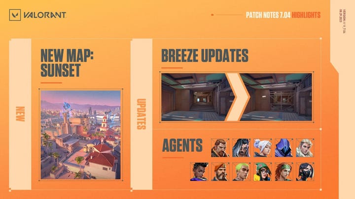 Valorant patch 7.04 (August 29) official notes: Episode 7 Act 2 goes ...