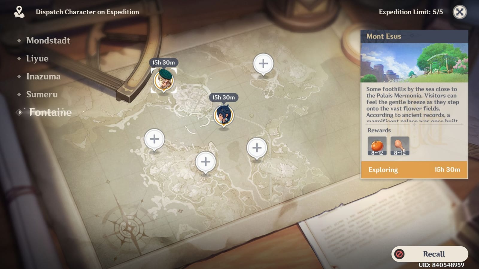 How to get Fontaine Weapon diagrams in Genshin Impact