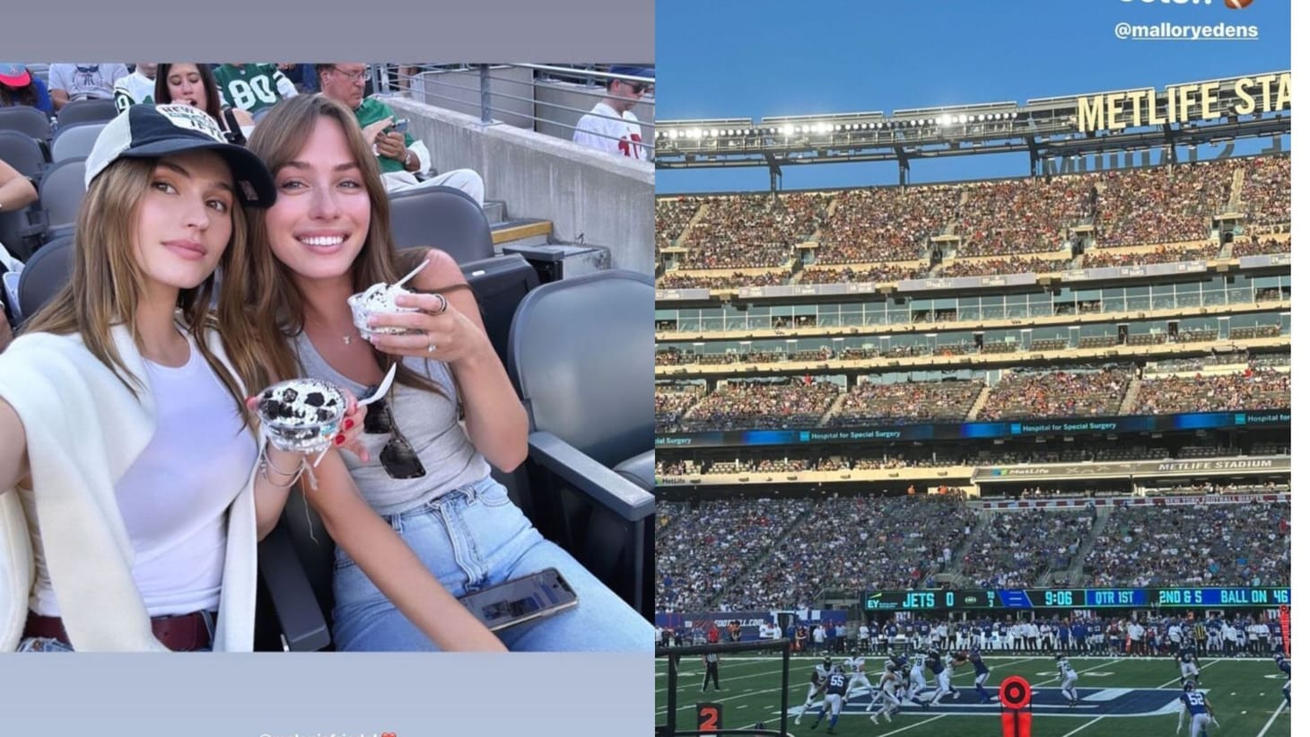 Bucks heiress Mallory Edens spotted at Aaron Rodgers' Jets debut as ...