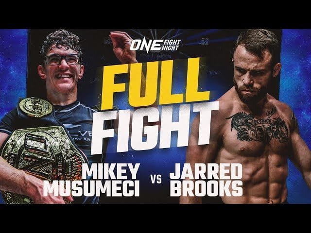 FREE FULL FIGHT: Mikey Musumeci folds strawweight MMA king Jarred ...