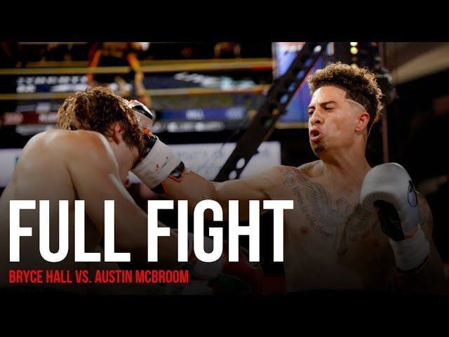 BKFC debut part of a bigger plan for Bryce Hall, who's eyeing boxing ...