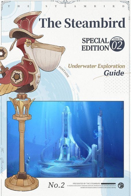 Genshin Impact underwater exploration: Currents, recovery orb, echoing ...