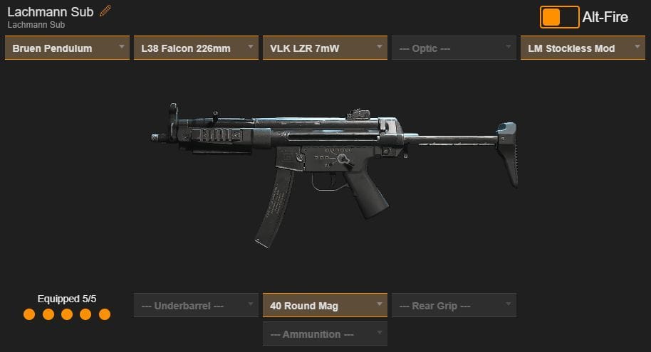 Warzone 2 expert brings back "movement MP5" with Lachmann sub loadout ...