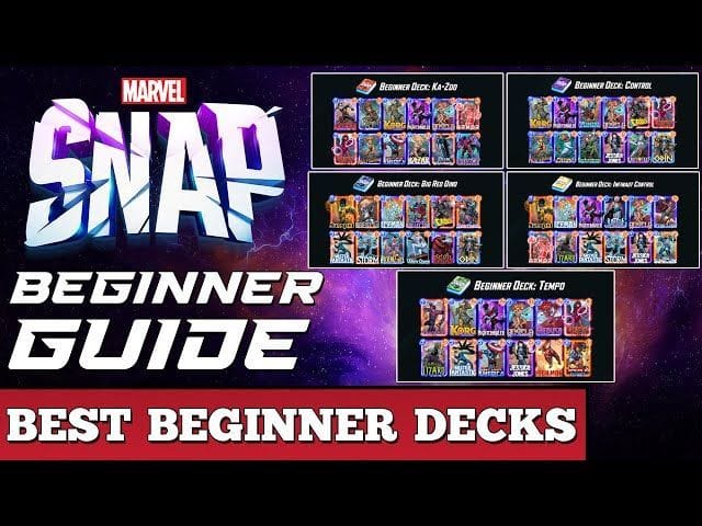Marvel Snap: Beginners guide to building a deck