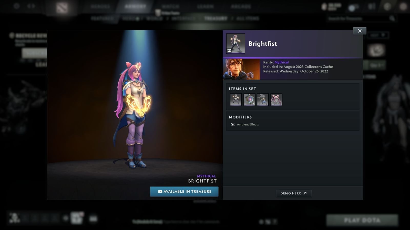 Dota 2 Collector's Cache 2023: All cosmetic sets, heroes, how to get, and more