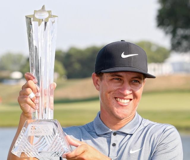 Who is Cameron Champ's caddie?