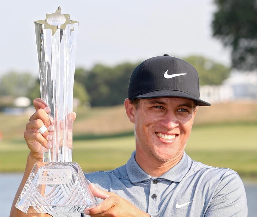 Who is Cameron Champ's caddie?