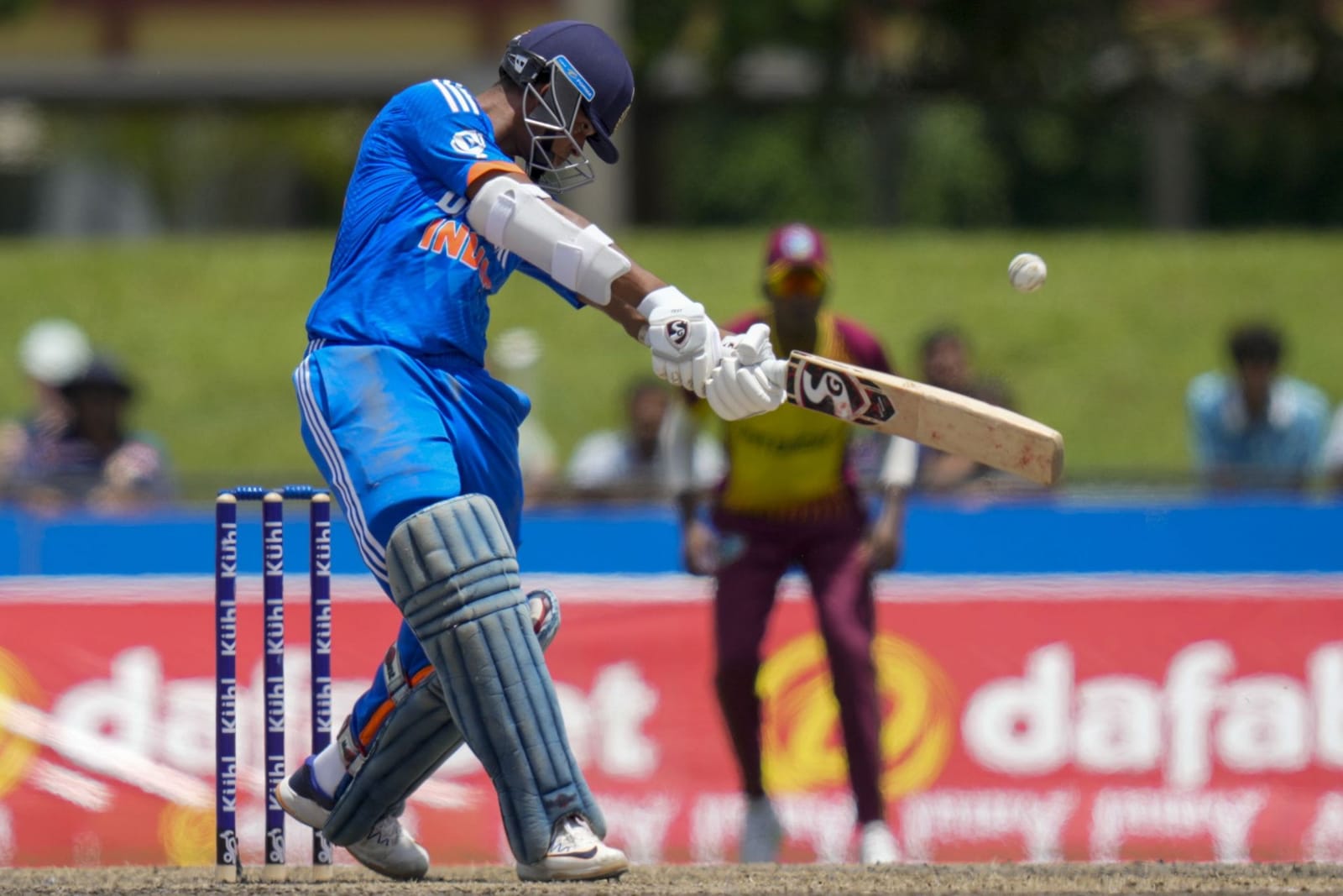 "He has represented India 4 times and won Player of the Match twice ...