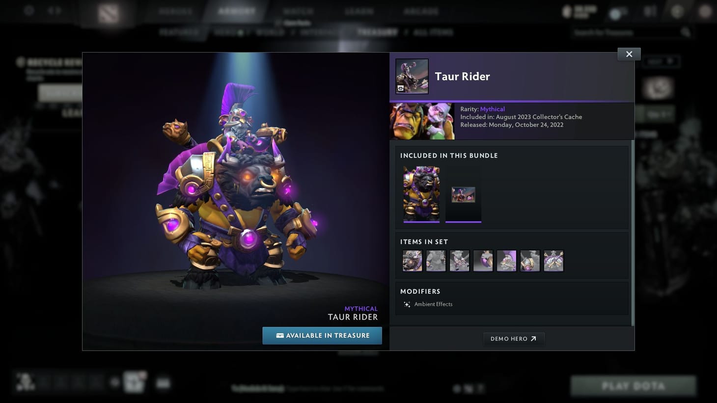 Dota 2 Collector's Cache 2023: All cosmetic sets, heroes, how to get ...