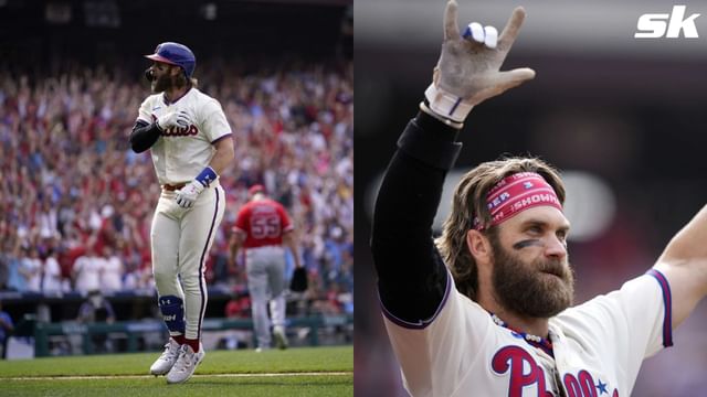 Philadelphia Phillies fans ecstatic as Bryce Harper gives curtain call after blasting his 300th ...