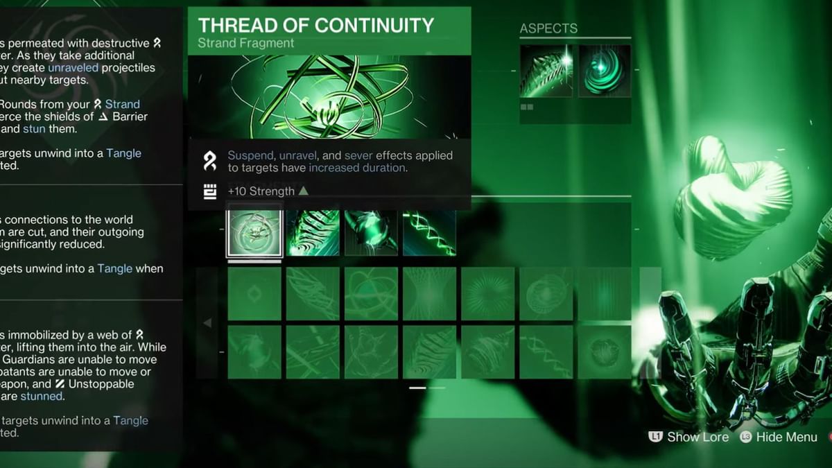 5 Best Destiny 2 Strand Fragments for Titans