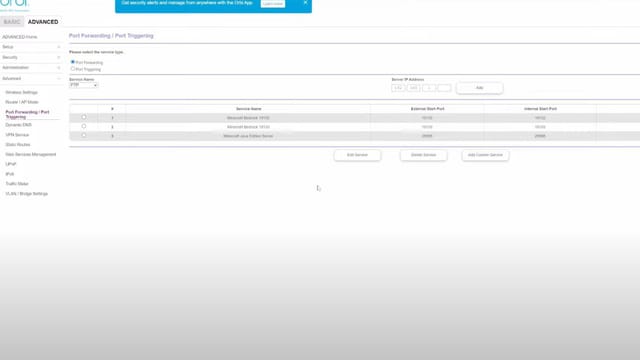 How to port forward a Minecraft server