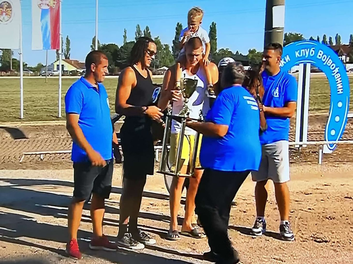 Nikola Jokic: In Photos: Aaron Gordon joins Nikola Jokic to watch horse ...