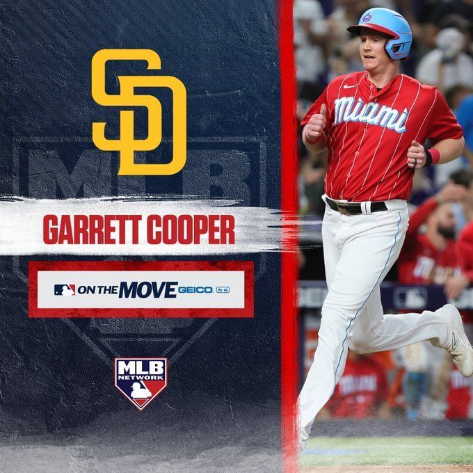 Garrett Cooper trade: Garrett Cooper Trade to Padres: Marlins send ...
