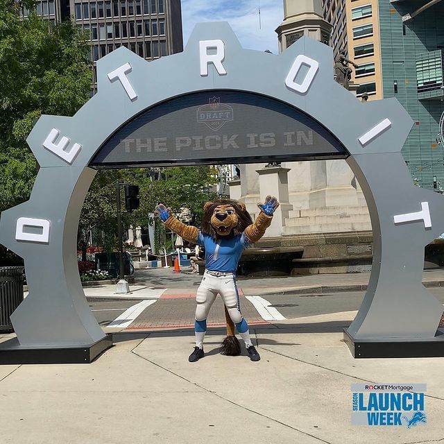 Who Is Detroit Lions Mascot Roary? | Detroit Lions Mascot