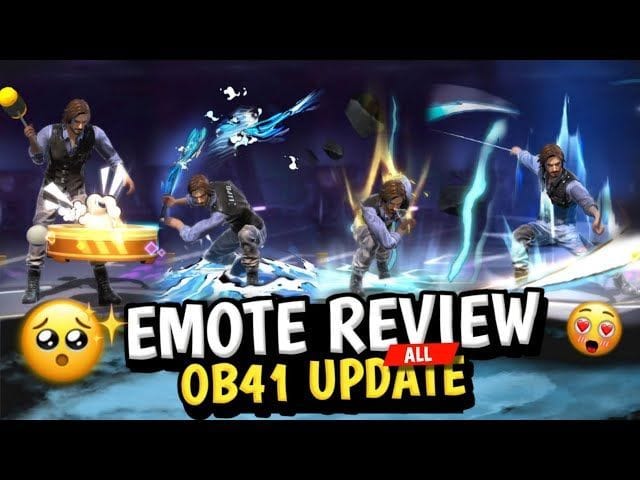 Free Fire OB41 bundles, weapon skins, and emotes leaked