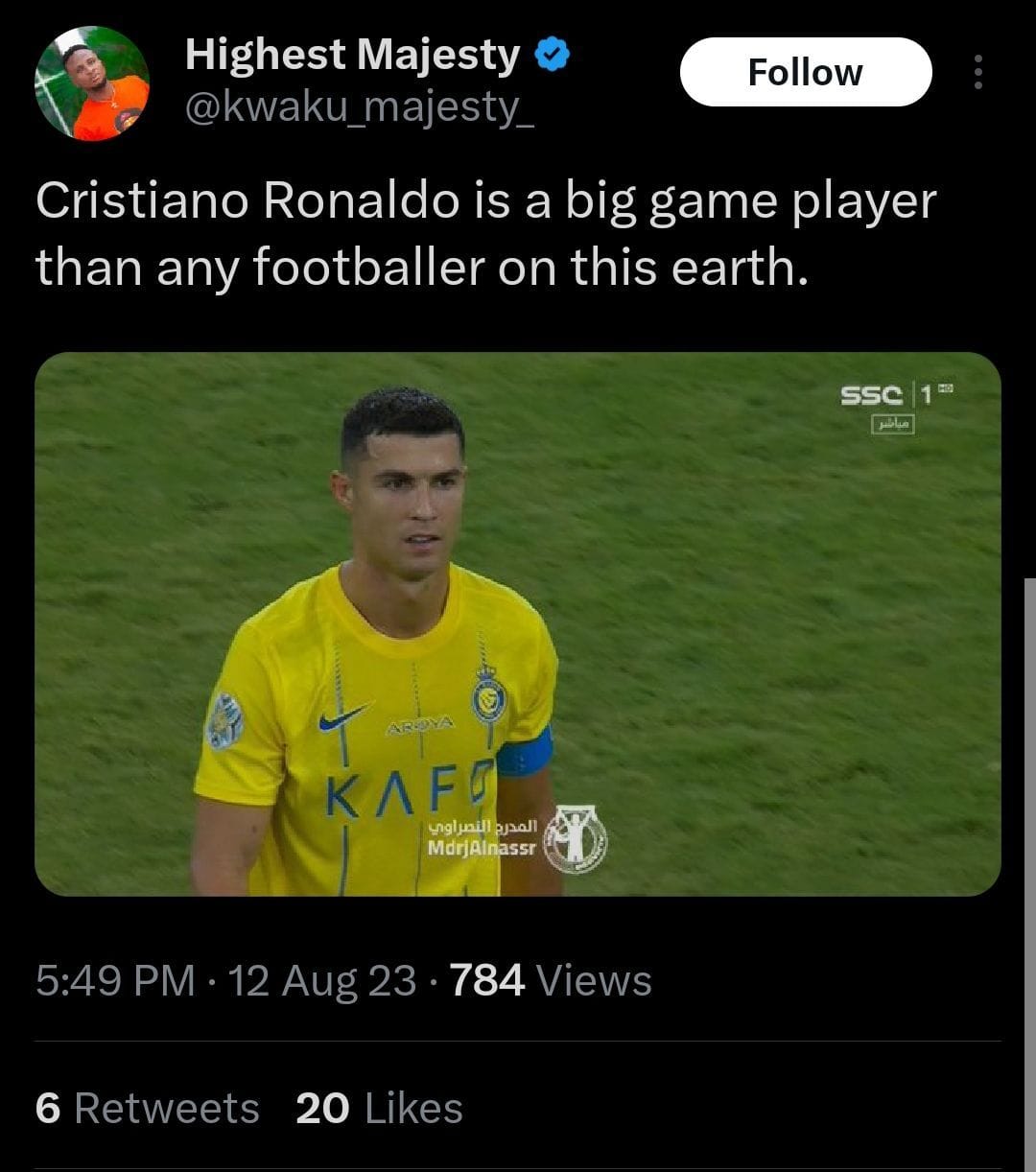 "Big game player" - Fans can't stop praising Cristiano Ronaldo as he ...
