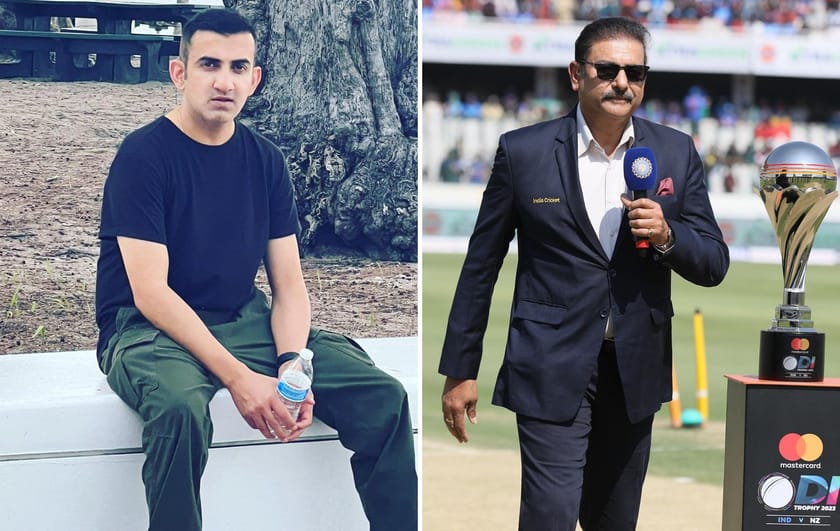"Completely useless thought" - Gautam Gambhir on Ravi Shastri's suggestion of having three left ...