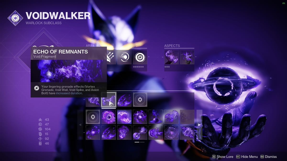 5 Best Destiny 2 Void Fragments for Warlocks